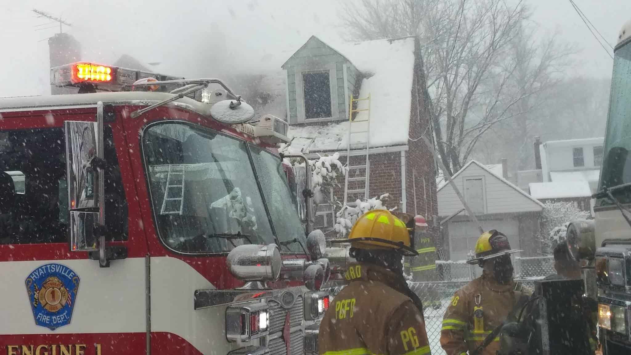 Fire Showing on Arrival at Jefferson Street Home (Photos) - Hyattsville ...