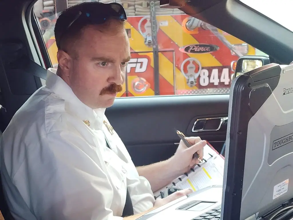 Department Bids Farewell to Fire Chief Ryan Pidgeon - Hyattsville ...